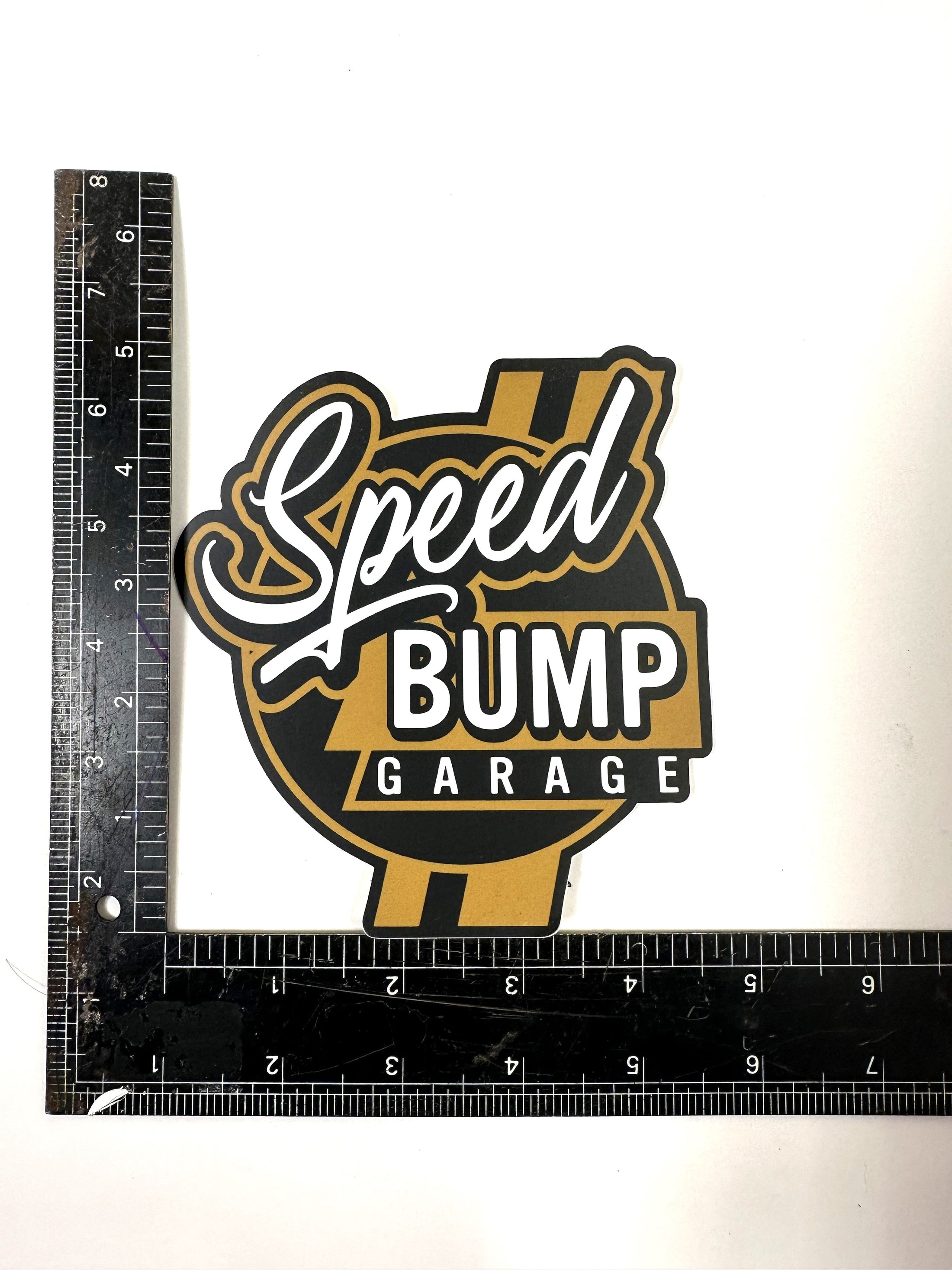 Speed Bump Garage Sticker Bundle